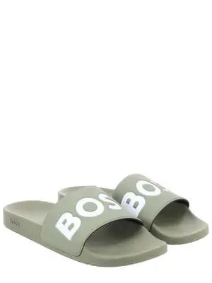 BOSS Aryeh Slider Sandal - Green
