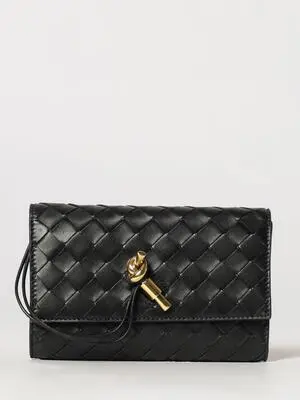 Bottega Veneta Andiamo Clutch Bag - Black