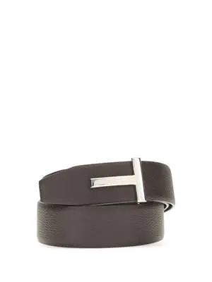 TOM FORD Reversible Leather Belt - Brown