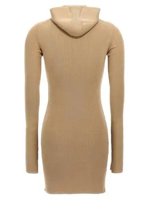 Fendi Hooded Dress - Cream