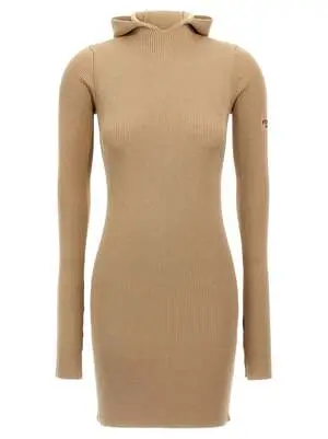 Fendi Hooded Dress - Cream
