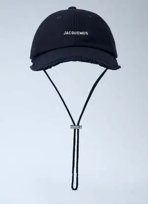 Jacquemus Logo Motif Baseball Cap - Blue