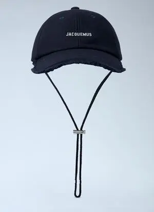 Jacquemus Logo Motif Baseball Cap - Blue