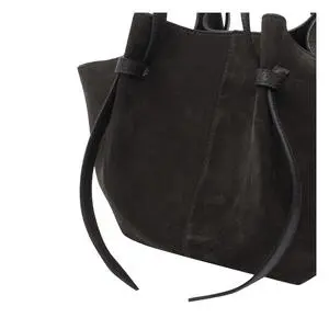Yuzefi Suede Mochi Shoulder Bag