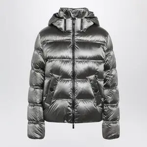 Moncler Sensation Short Down Jacket - Silver