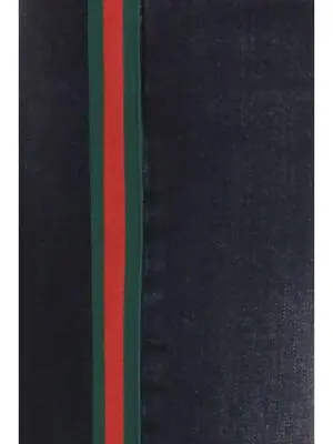 Gucci Stretch Cotton Jeans - Black