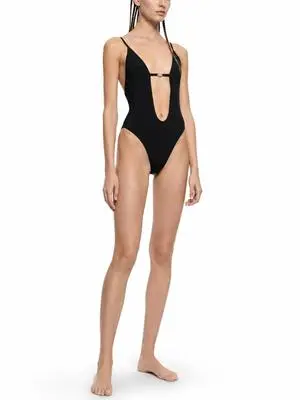 DIESEL® Deep Plunge One Piece Swimsuit