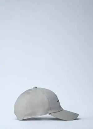 Rick Owens Logo Motif Baseball Cap - White