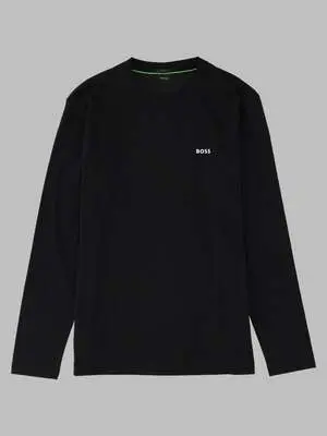 BOSS T-shirt Con Logo - Black