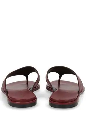 AeydĒ Nappa Leather Thong Sandals - Multicolor