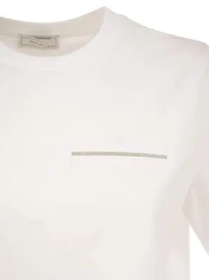 Peserico Stretch Cotton T-shirt