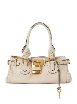 Chloé Paddington Bag In Grenade Leather
