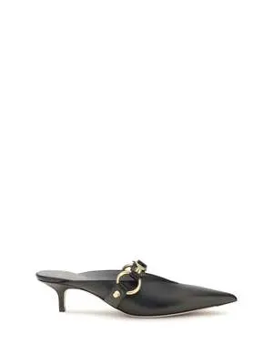 Balenciaga City Mules - Black