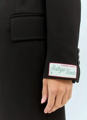 Bottega Veneta Matt Fluid Viscose Jersey Coat