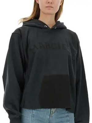 MAISON MARGIELA Cotton Sweatshirt - Black