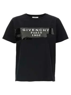 Givenchy Tape' T-shirt - Black