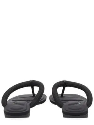 Alexander Wang Jenna Tubular Thong Sandals - Black