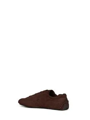 Prada Calzature Dark Brown Montecarlo Re-edition 2005 Sneakers - Multicolor