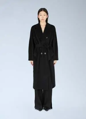 Max Mara Madame 101801 Coat - Black