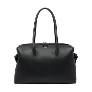 Yuzefi Large Brioche Shoulder Bag - Black