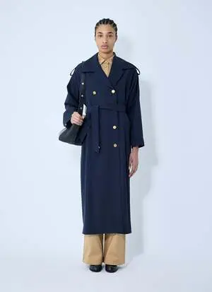 Max Mara Gabardine Wool Coat