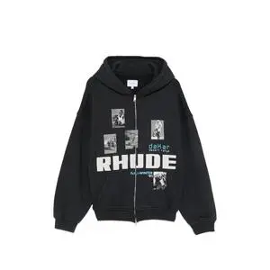 Rhude Sweaters & Knitwear Hoodies - Black