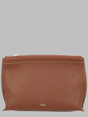 A.p.c. Cowskin Pouch - Multicolor