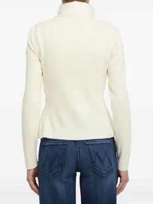 Moncler Wool And Nylon Padded Cardigan