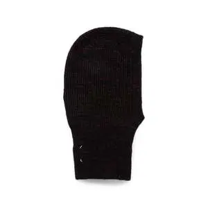 MAISON MARGIELA Ribbed Knit Hat - Black
