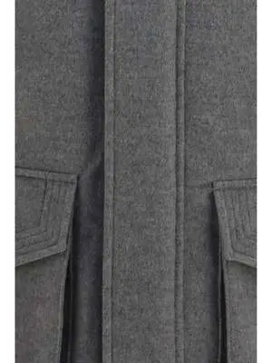 Brunello Cucinelli Cashmere Jacket With Zip And Buttons