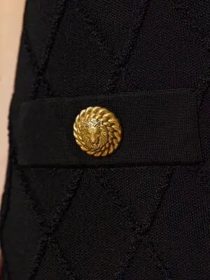 Balmain Quilted Mini Skirt