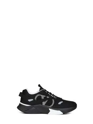 Men's Mesh and Suede Sneakers