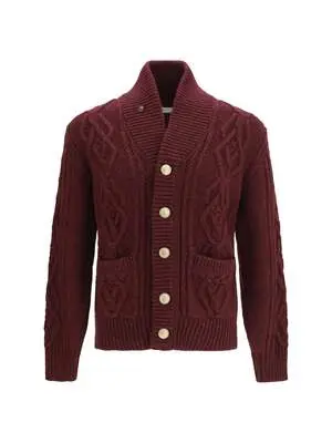 Brunello Cucinelli Cable-knit Cashmere Cardigan - Multicolor