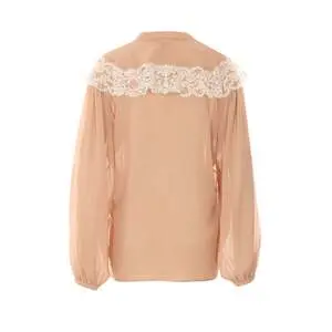 Chloé Silk Blend Pussybow Blouse