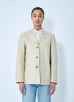 TOTEME Clean Leather Blazer - Multicolor