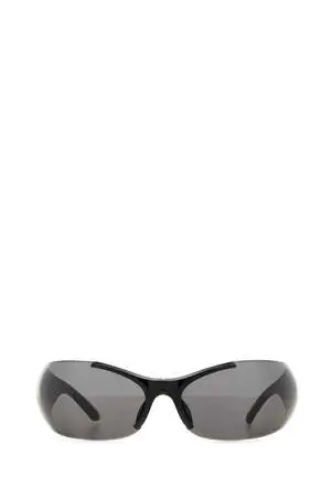 Balenciaga Nylon Afterhour Oval Sunglasses