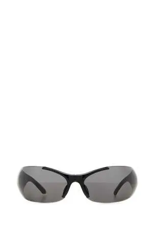 Balenciaga Nylon Afterhour Oval Sunglasses
