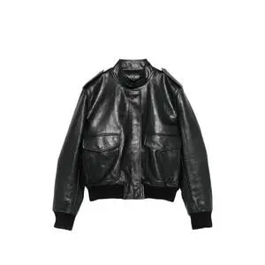 TOM FORD Jackets Leather Jackets - Black