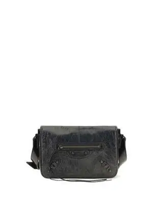 Balenciaga Small Le City Shoulder Bag - Black