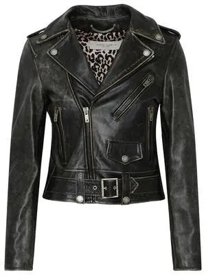GOLDEN GOOSE Leather Jacket