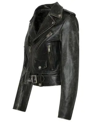GOLDEN GOOSE Leather Jacket