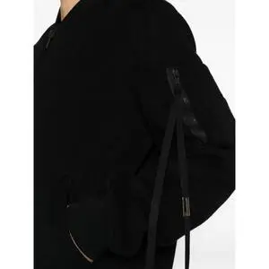 ANN DEMEULEMEESTER Textured Wool-blend Bomber Jacket