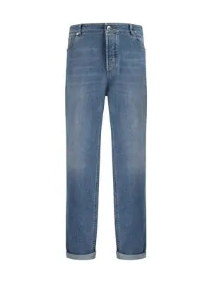 Brunello Cucinelli Straight Jeans - Blue