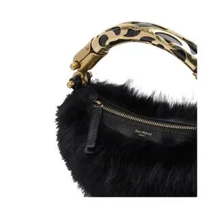Balmain Mini Ebene Handbag