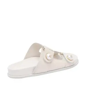 JIMMY CHOO Fayence Sandals - White