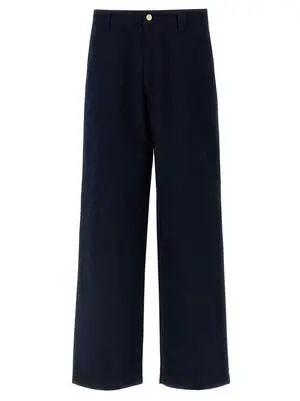 Gucci Heavy Cotton Incrocio Gg Pants