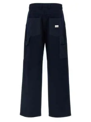 Gucci Heavy Cotton Incrocio Gg Pants