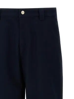 Gucci Heavy Cotton Incrocio Gg Pants