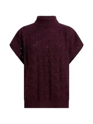 Etro Wool Blend Turtleneck Sweater - Multicolor