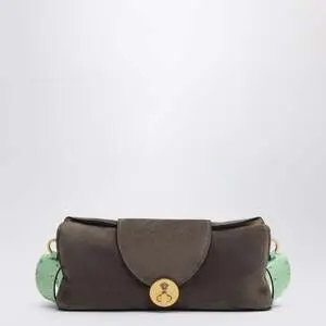 Versace Vivian Suede Pouch